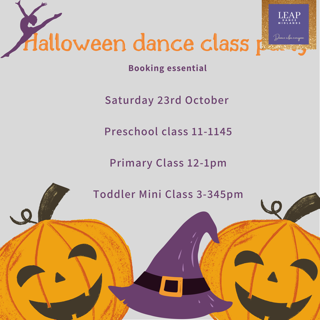 Halloween themed classes ! – Leap Dance Midlands